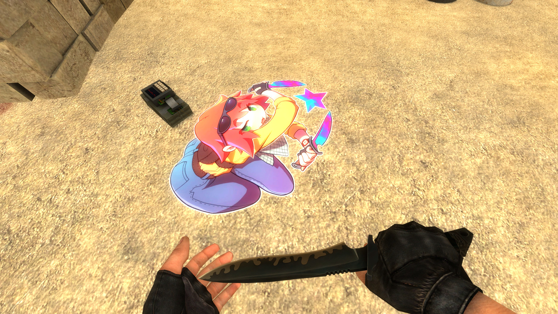 Kawaii T Holo (CS:GO STICKER) Spray for Counter-Strike: Source | CS:S ...