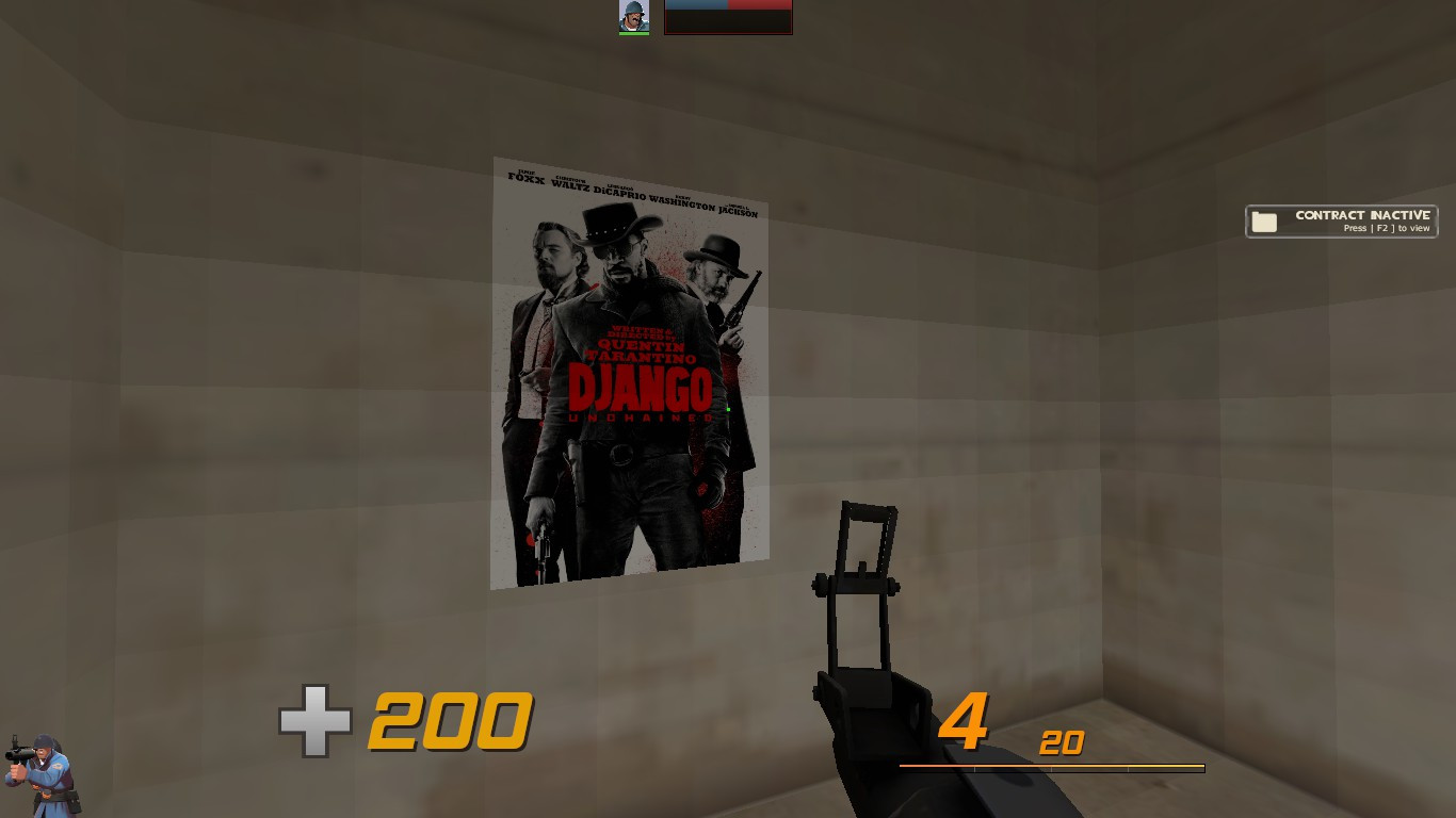 Django Unchained Poster Spray for Team Fortress 2 | TF2 Sprays