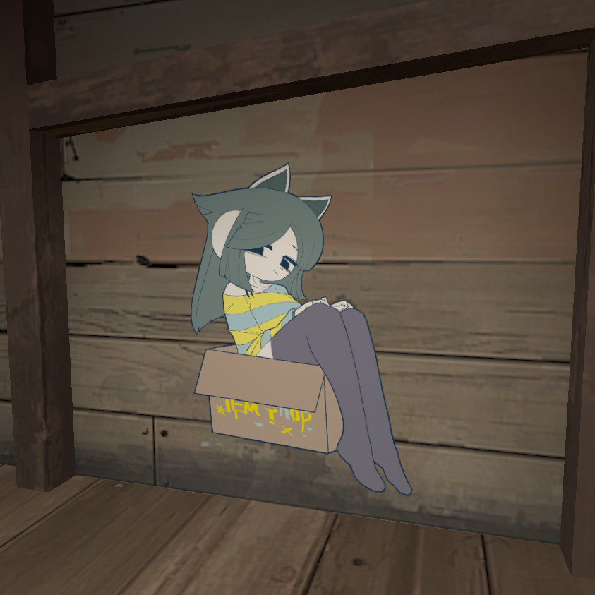 Temmie in a Box Spray for Team Fortress 2 | TF2 Sprays