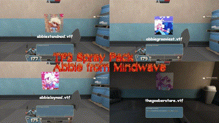 Mindwave Abbie Spray Pack Spray for Team Fortress 2 | TF2 Sprays