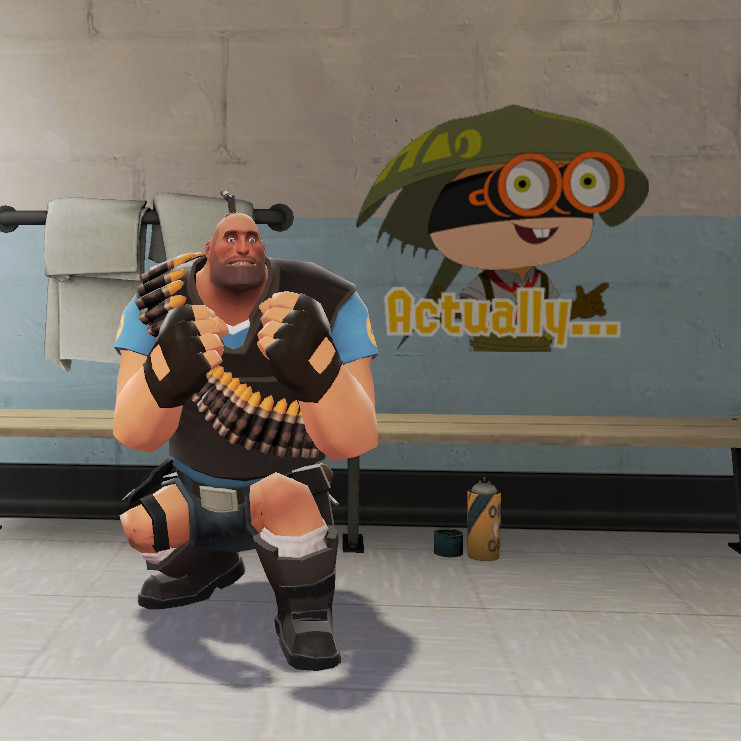 Splatoon 2 - Sheldon "Actually" Spray for Team Fortress 2 | TF2 Sprays