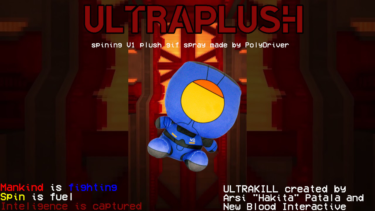 Spinning V1 plush Spray for Team Fortress 2 | TF2 Sprays