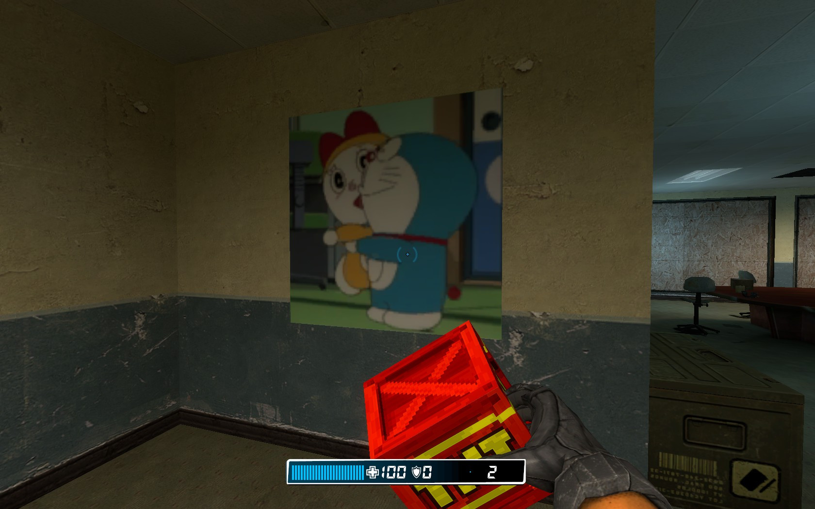 Doraemon cuddling dorami Spray for Source Engine | Source Sprays