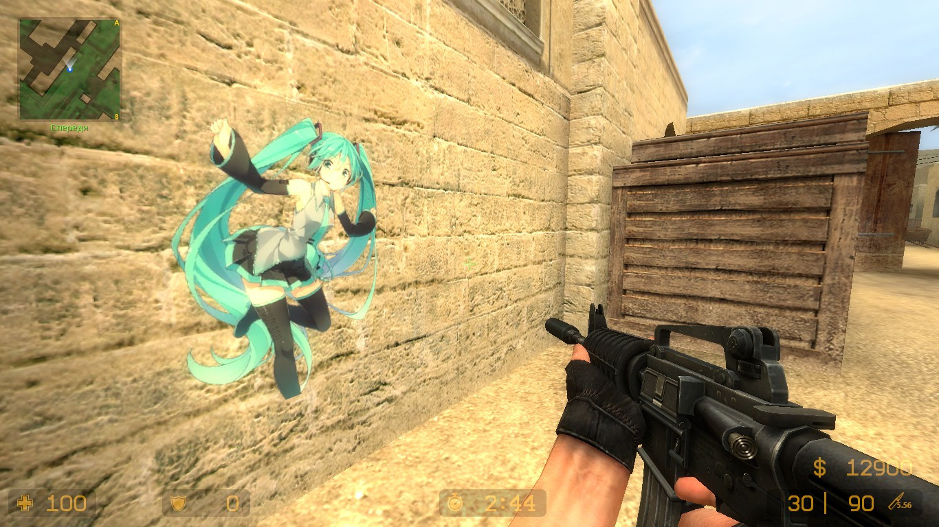 Miku CSS Spray Spray for Counter-Strike: Source | CS:S Sprays