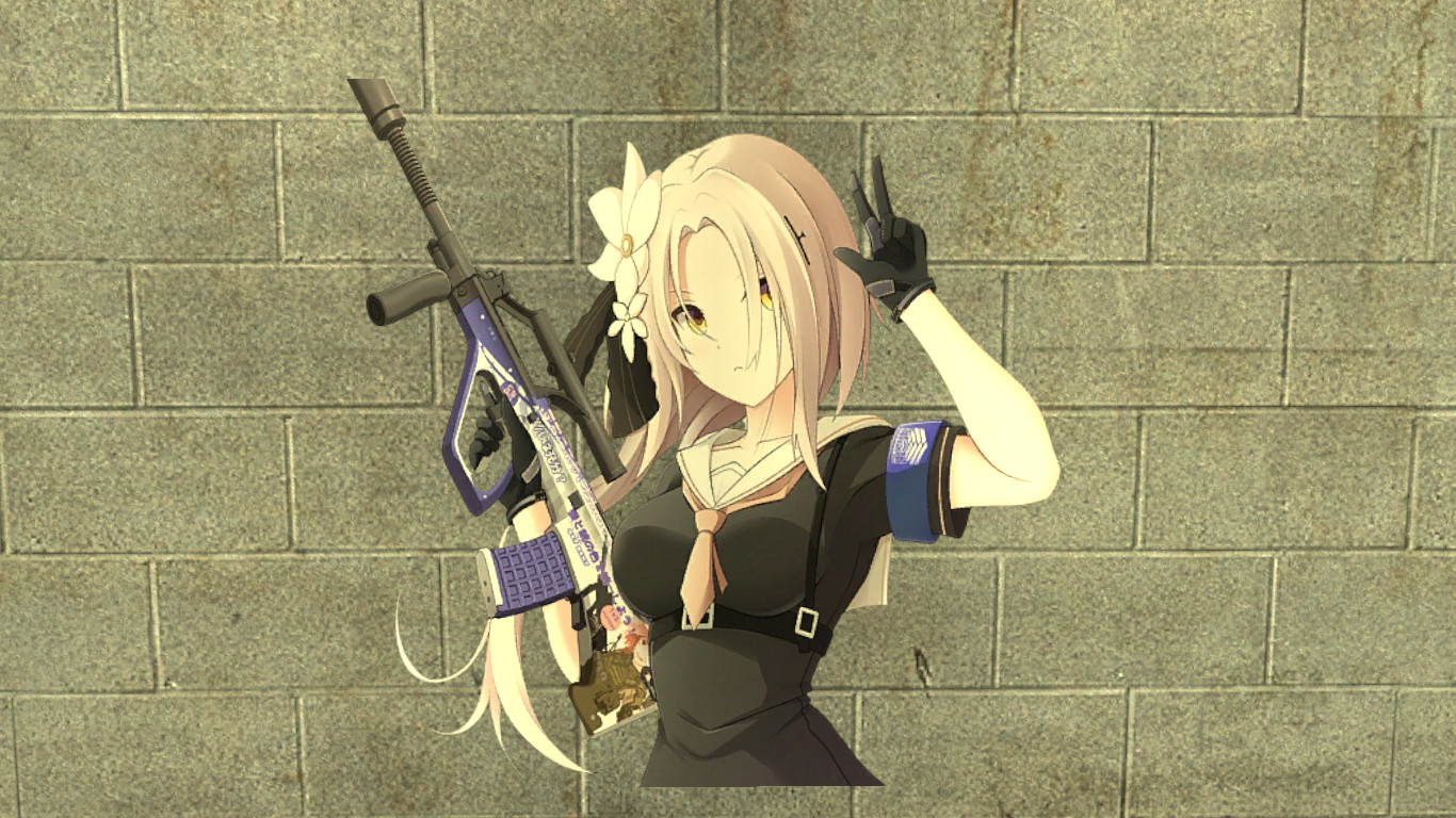 [Girls Frontline] AUG by keenH Spray for Counter-Strike: Source | CS:S ...