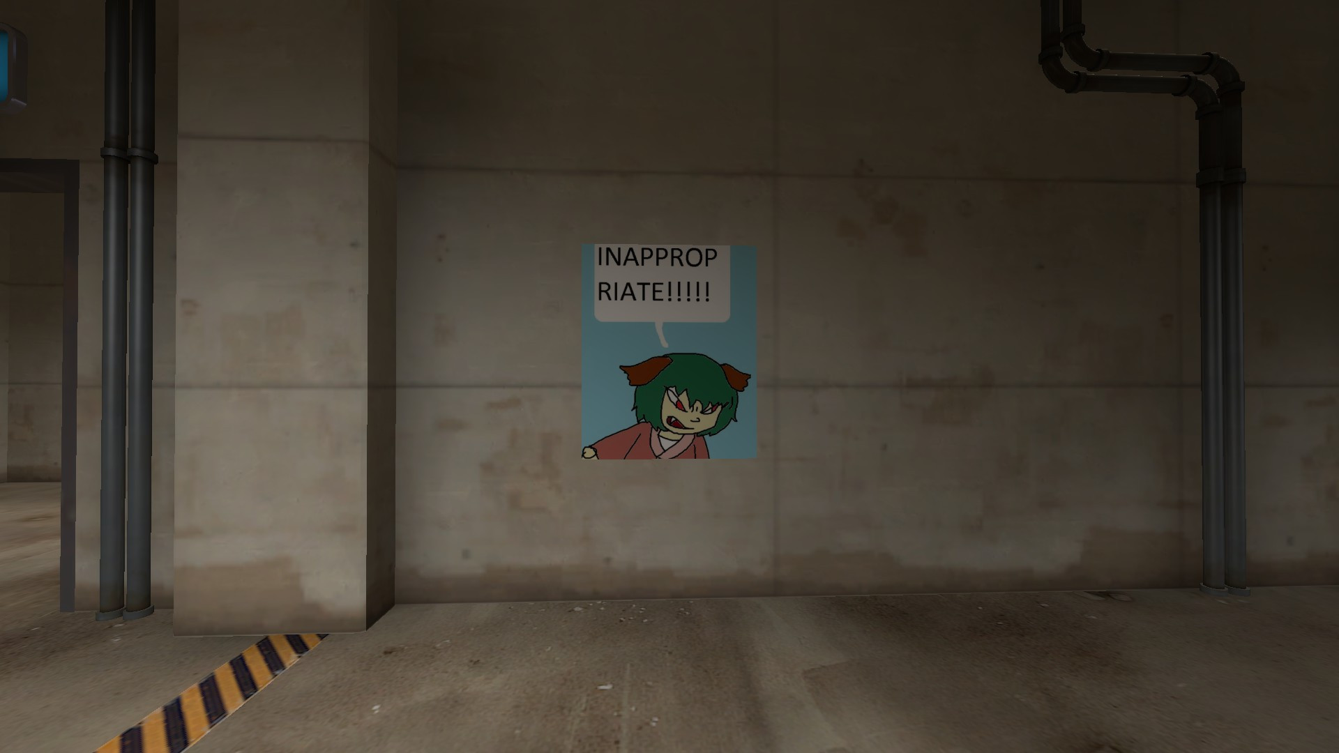 kyouko yelling inappropriate Spray for Team Fortress 2 | TF2 Sprays