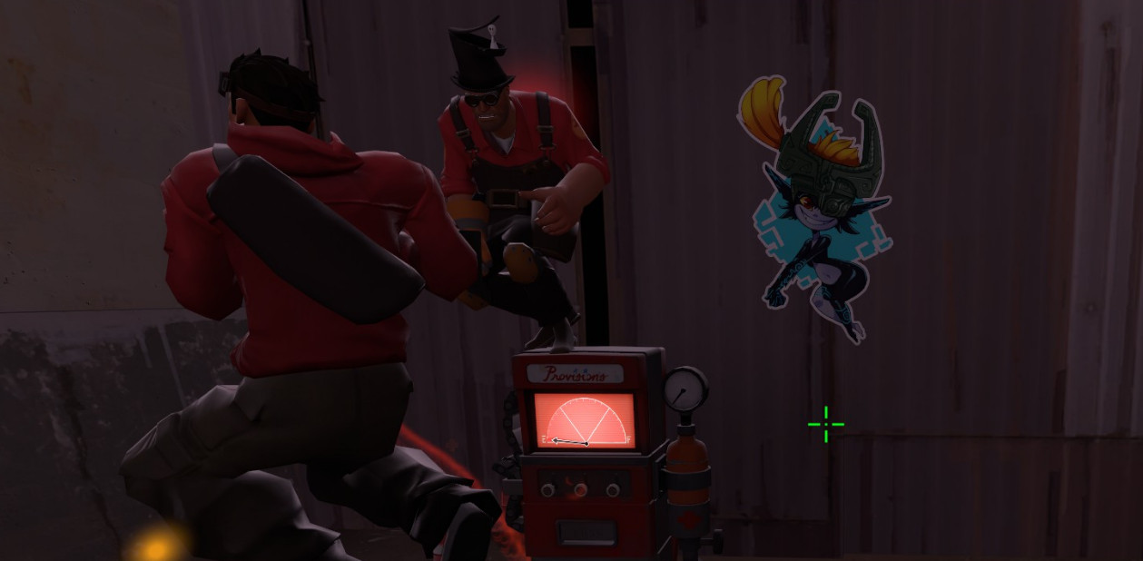 Midna Clasped Hands Huffslove Spray Spray for Team Fortress 2 | TF2 Sprays