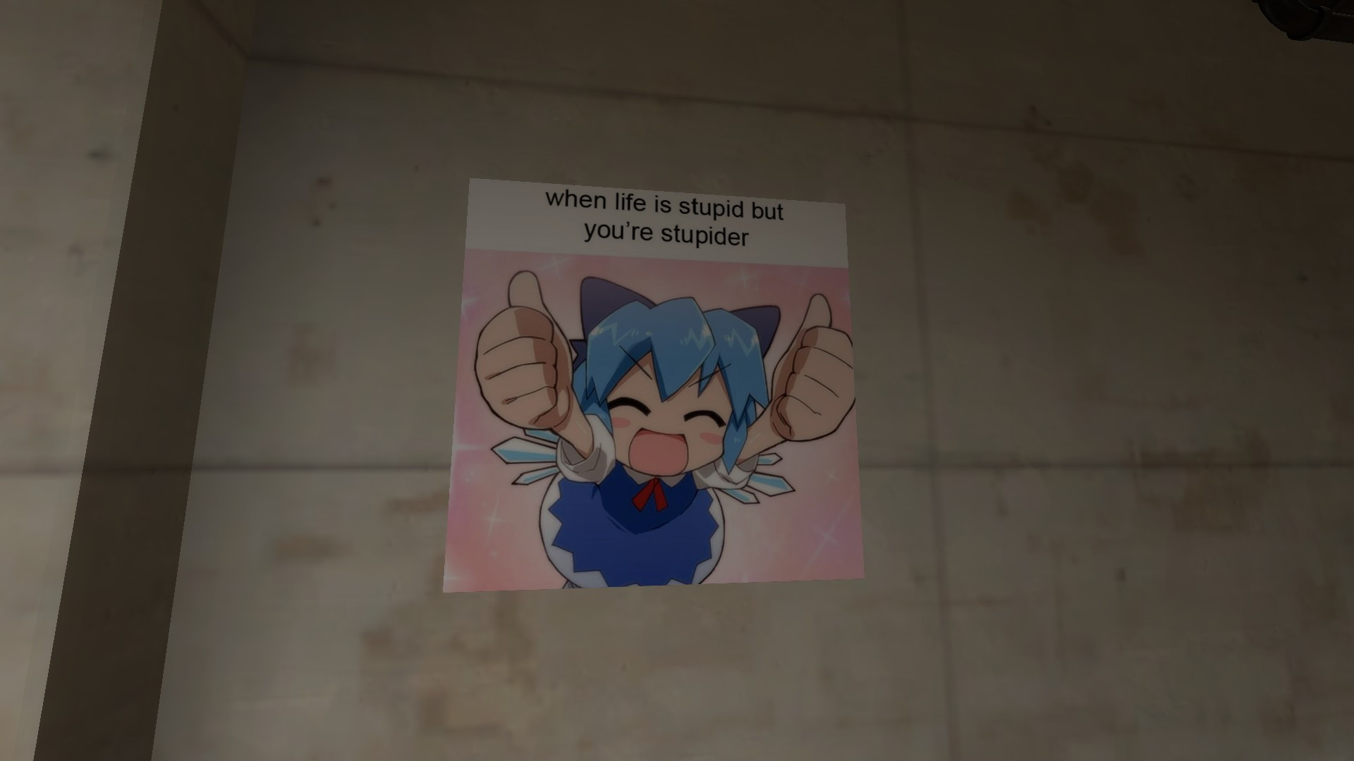 cirno the 9 Spray for Team Fortress 2 | TF2 Sprays