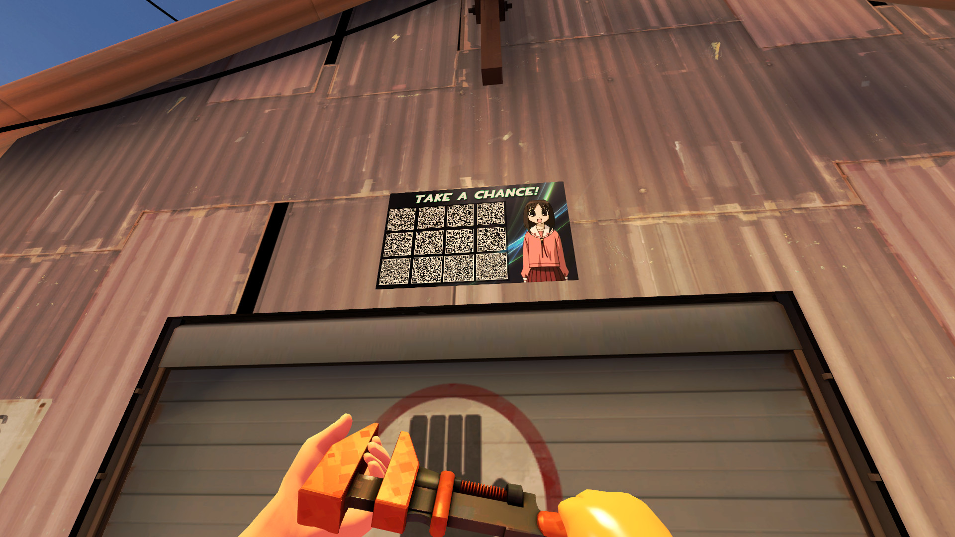 The QR Gamble Spray for Team Fortress 2 | TF2 Sprays