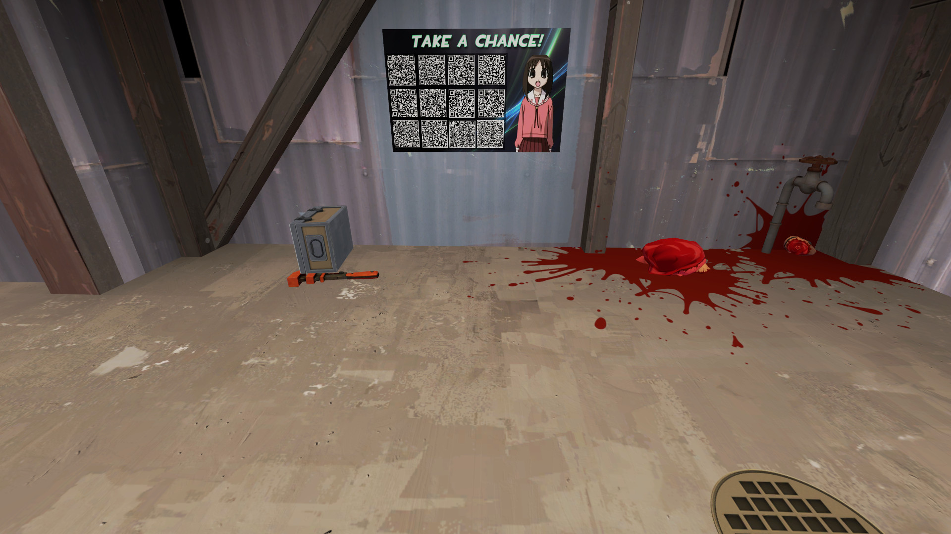 The QR Gamble Spray for Team Fortress 2 | TF2 Sprays