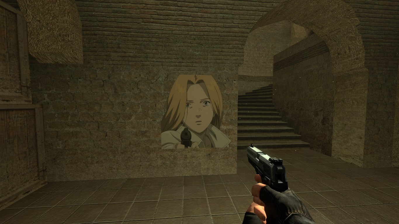 anna from monster anime Spray for Counter-Strike: Source | CS:S Sprays