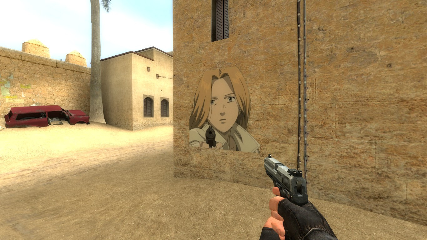anna from monster anime Spray for Counter-Strike: Source | CS:S Sprays
