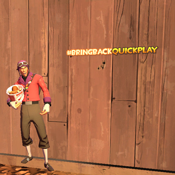 #BringBackQuickplay Spray for Team Fortress 2 | TF2 Sprays
