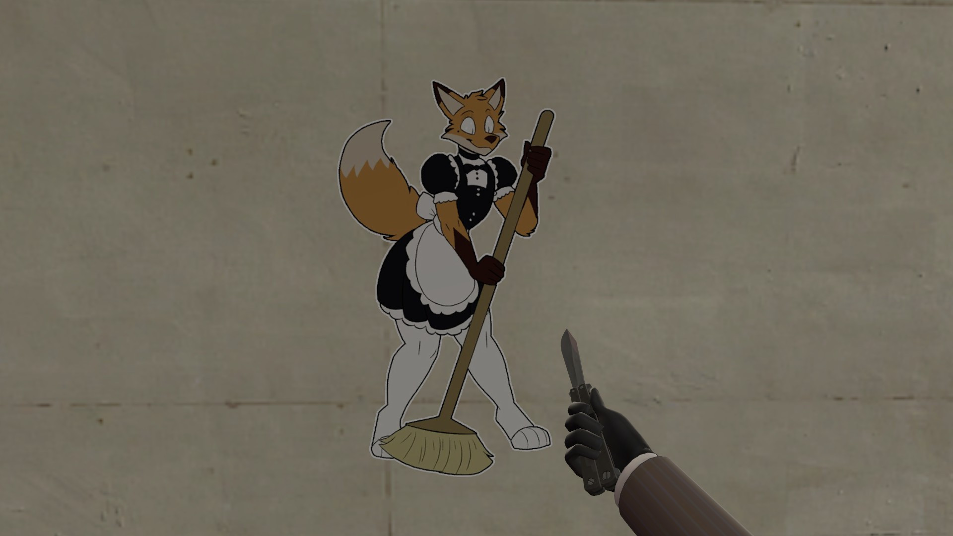 Balthy The Maid Fox Spray for Team Fortress 2 | TF2 Sprays