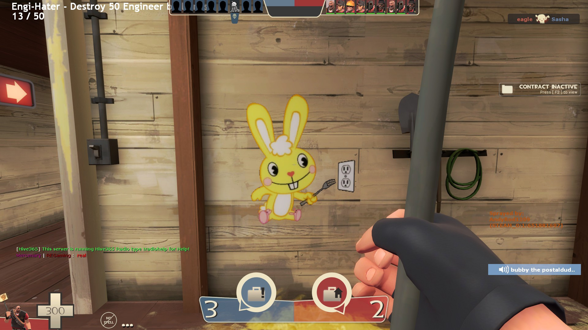 happy tree friends cuddles fork Spray for Team Fortress 2 | TF2 Sprays