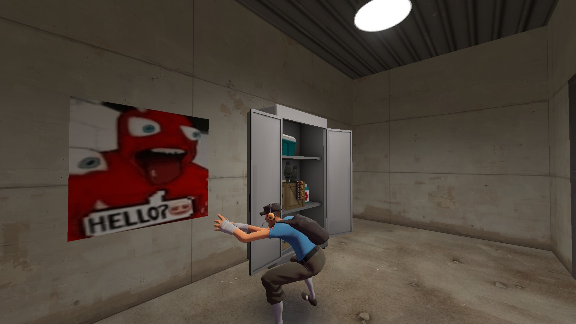 nothing there HELLO? Spray for Team Fortress 2 | TF2 Sprays