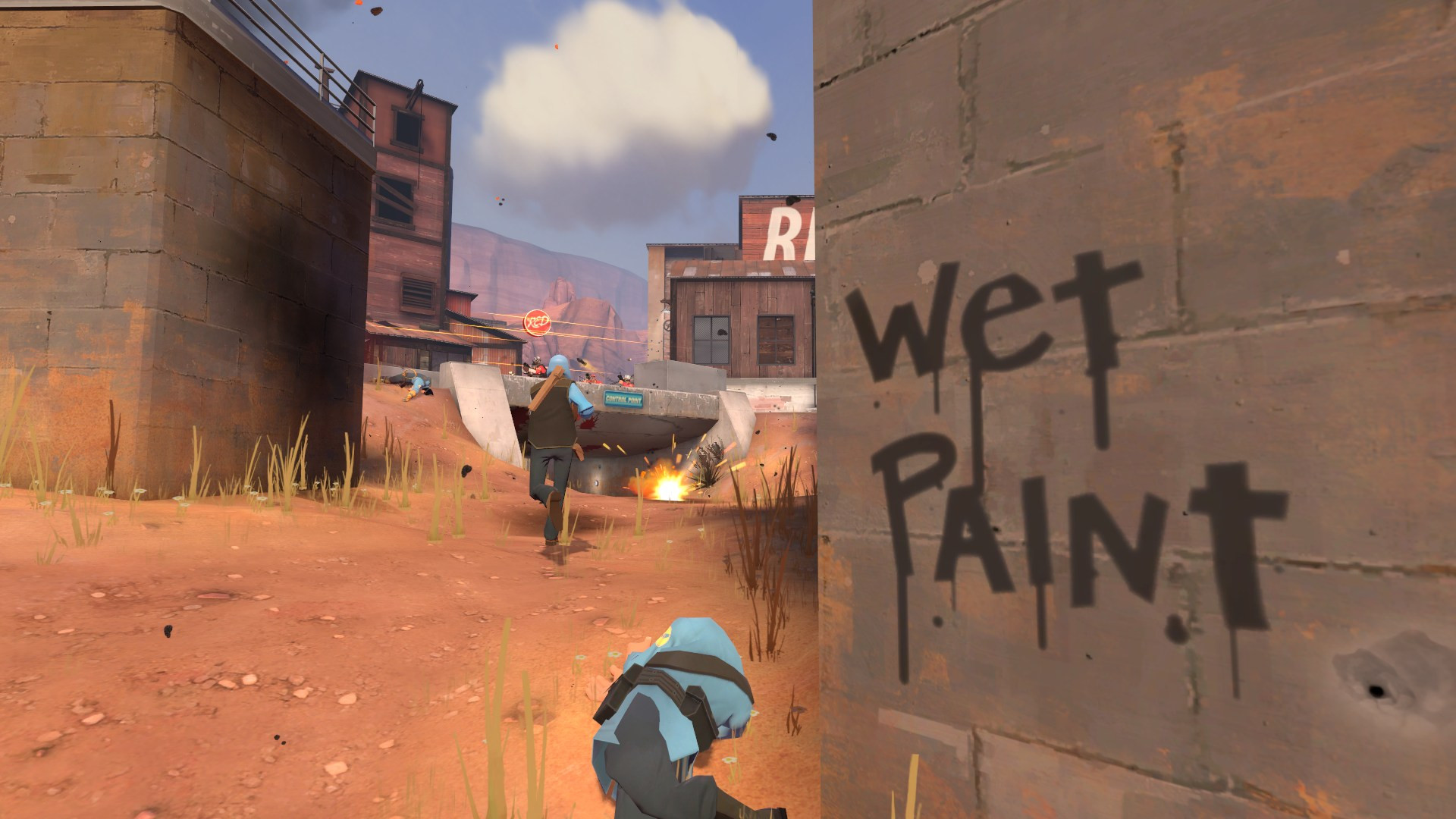 Wet Wet Paint Paint Spray for Team Fortress 2 | TF2 Sprays