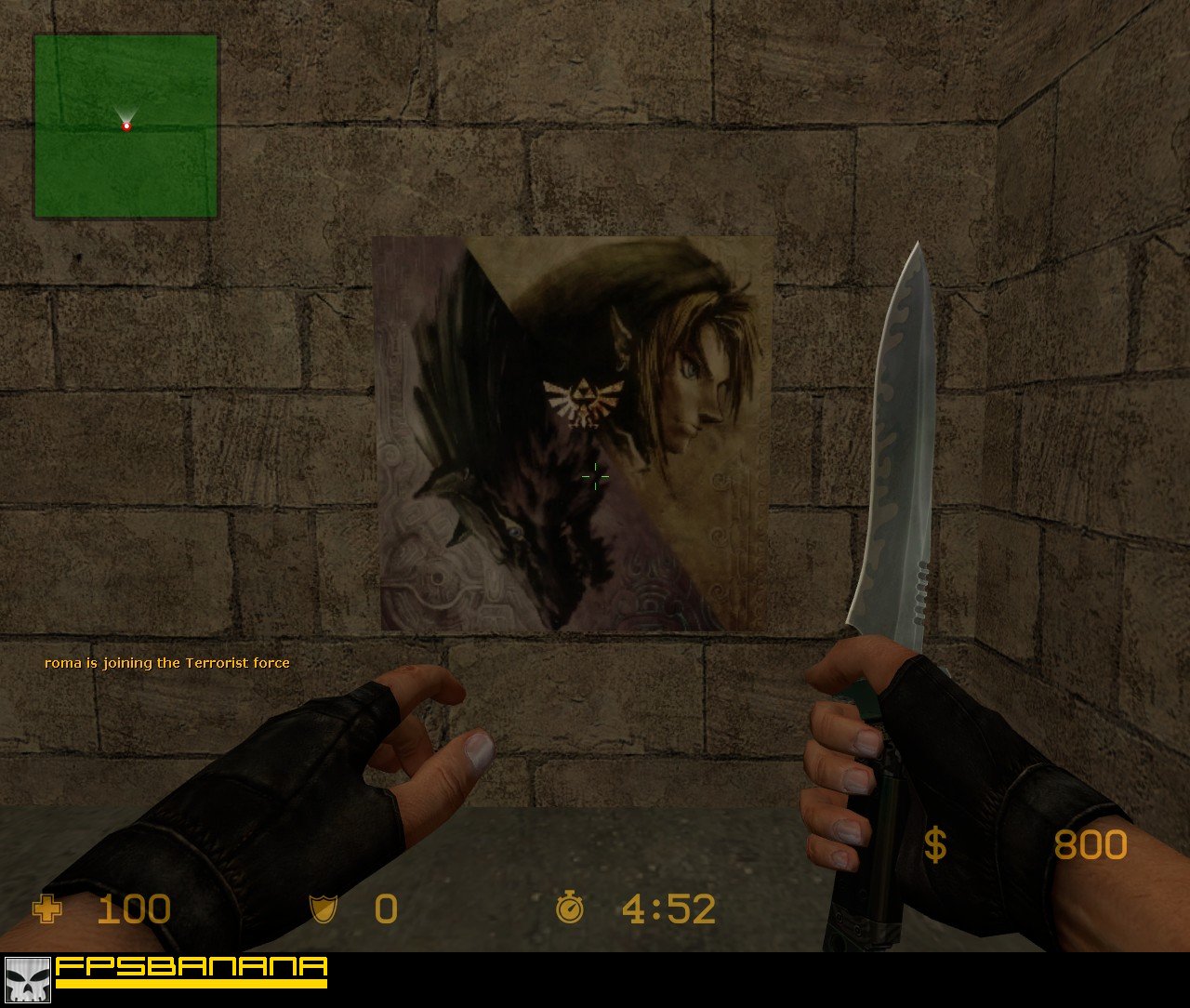 Link and the Wolf [GameBanana] [Sprays]