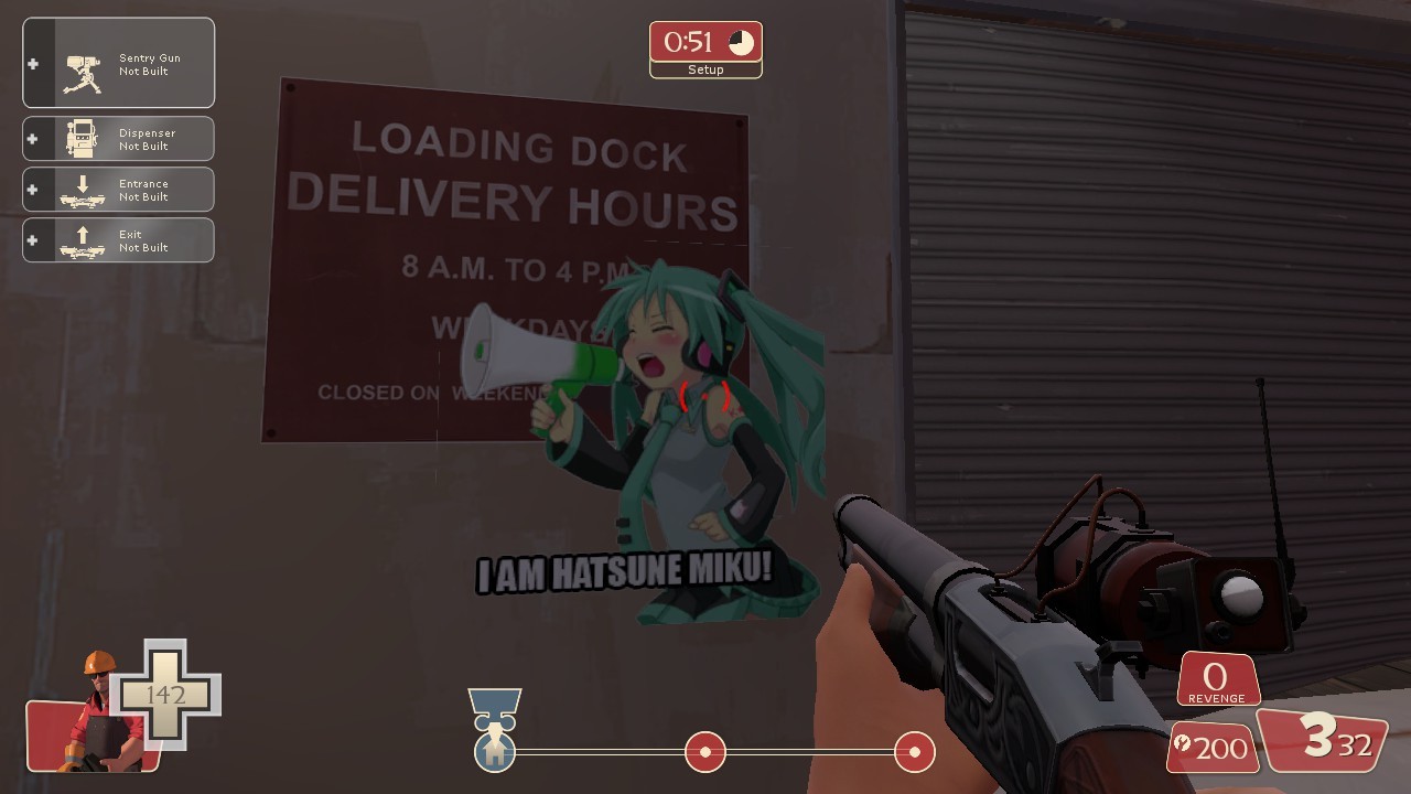 I AM MIKU HATSUNE! Spray for Team Fortress 2 | TF2 Sprays
