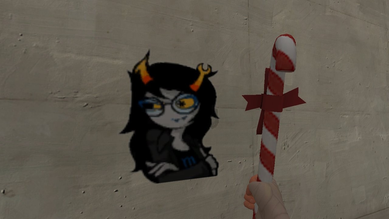 Homestuck - Vriska hairflip [Team Fortress 2] [Sprays]