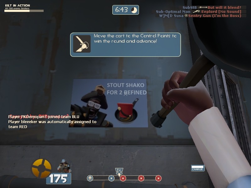 STOUT SHAKO FOR 2 REFINED [Team Fortress 2] [Sprays]