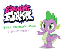Pony.Mov Spike Chromatic scale (+Slicex Preset) [Friday Night Funkin ...