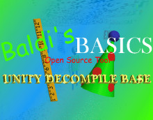 NULL Decompile Base Remastered Modding Tool for Baldi's Basics | Baldi Modding Tools