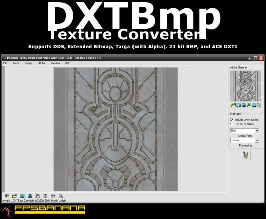 DxtBmp Converter Modding Tool for GameBanana | GB Modding Tools