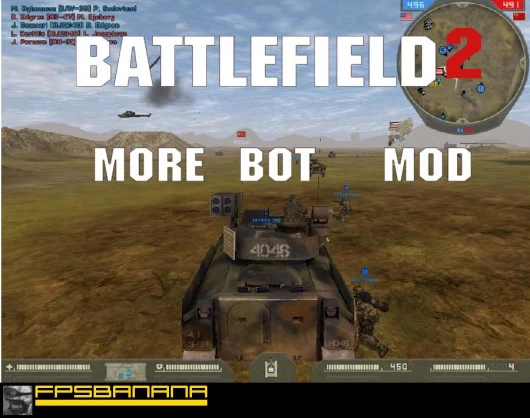 MORE BOT MOD Modding Tool for Battlefield 2 | BF2 Modding Tools
