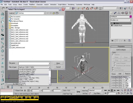 3DS MAX SMD Importer Modding Tool for Source Engine | Source Modding Tools