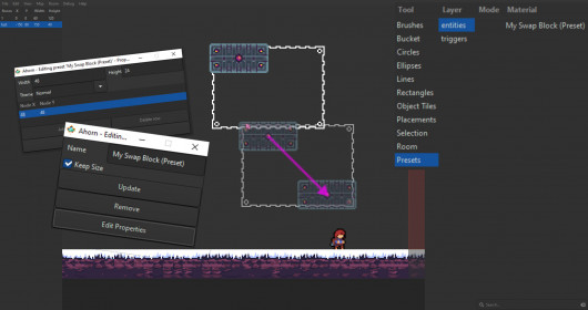 Ahorn Preset Tool [Celeste] [Modding Tools]