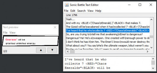 Sonic Battle Text Editor V3 [Sonic Battle] [Modding Tools]