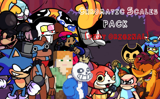 Chromatic Scales Pack (very original) Modding Tool for Friday Night Funkin' | FNF Modding Tools