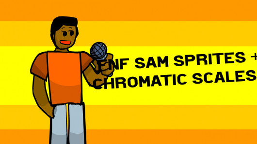 FNF Sam Sprites + Chromatic Scales [Friday Night Funkin'] [Modding Tools]