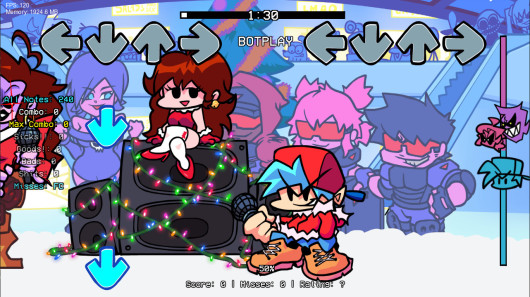 Vertical Health Bar Script Modding Tool for Friday Night Funkin' | FNF ...