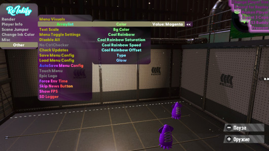 ReInkify Mod Menu Modding Tool for Splatoon 2 | Splatoon 2 Modding Tools