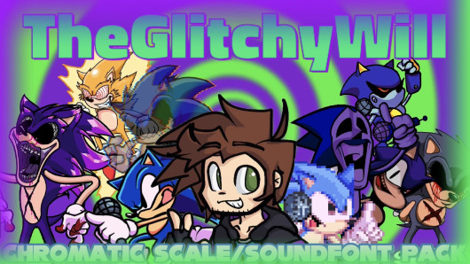 TheGlitchyWill Sonic Chromatic/Soundfont Pack Modding Tool for Friday Night Funkin' | FNF ...