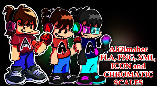 Ali3lmaher FLA, PNG, XML and Chromatic Scales Modding Tool for Friday ...