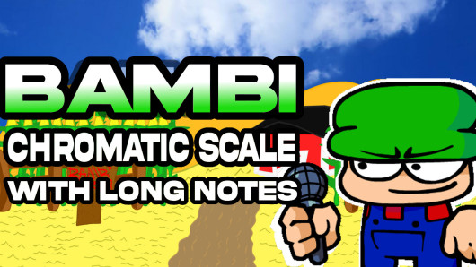 Bambi Chromatic Scale (With long notes) [Friday Night Funkin'] [Modding ...