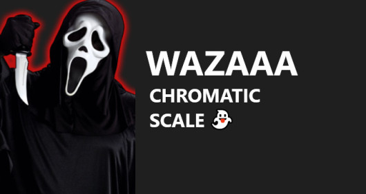 WAZAAA CHROMATIC SCALE [Friday Night Funkin'] [Modding Tools]