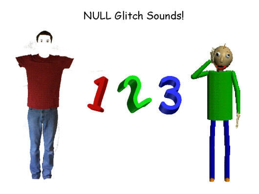 NULL Glitch Sounds Modding Tool for Baldi's Basics | Baldi Modding Tools