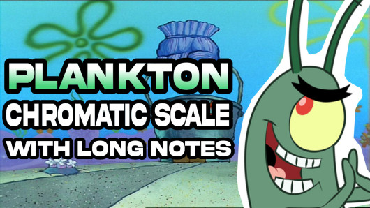 Plankton Chromatic Scale With Long Notes [friday Night Funkin