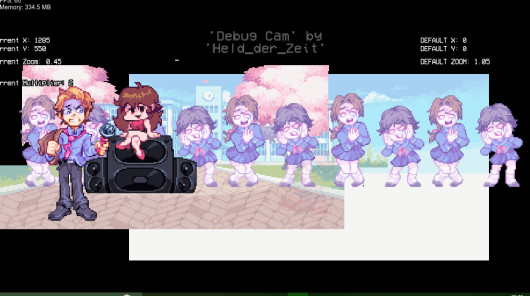 Debug Cam - Script (Psych Engine) [Friday Night Funkin'] [Modding Tools]
