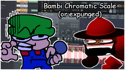 Bambi Chromatic Scale Modding Tool for Friday Night Funkin' | FNF Modding Tools