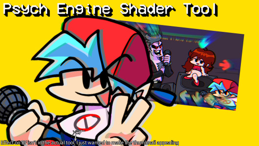 Psych Engine Shader Tool Modding Tool for Friday Night Funkin' | FNF Modding Tools