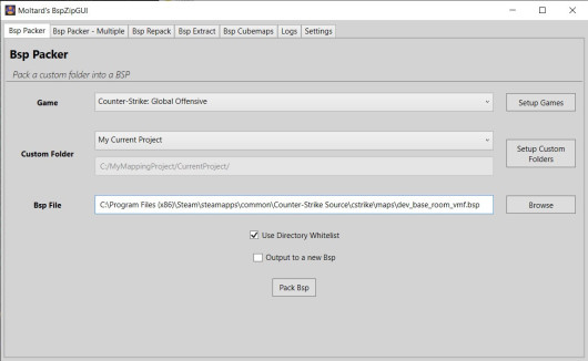 BspZipGUI Modding Tool for Source Engine | Source Modding Tools