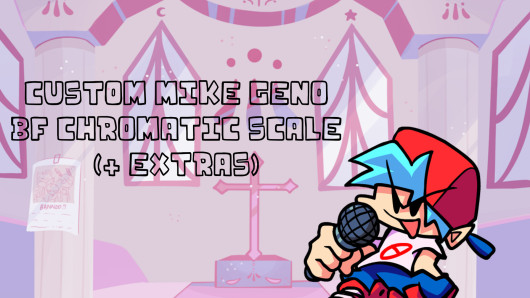 Custom Mike Geno BF Chromatic Scale (+ Extras) Modding Tool for Friday Night Funkin' | FNF ...