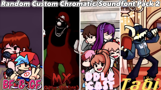 Random Custom Chromatic Scale/Soundfont Pack #2 Modding Tool for Friday Night Funkin' | FNF ...