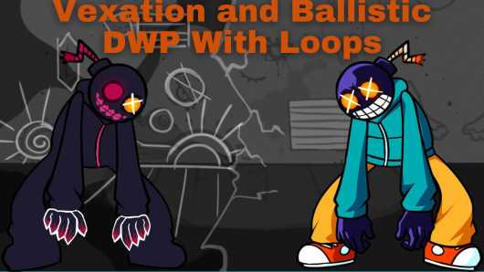 Whitty Ballistic and Vexation DWP With Loop Modding Tool for Friday Night Funkin' | FNF Modding ...