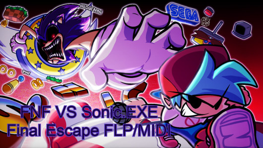 VS Sonic.EXE Final Escape FLP/MIDI Modding Tool for Friday Night Funkin' | FNF Modding Tools
